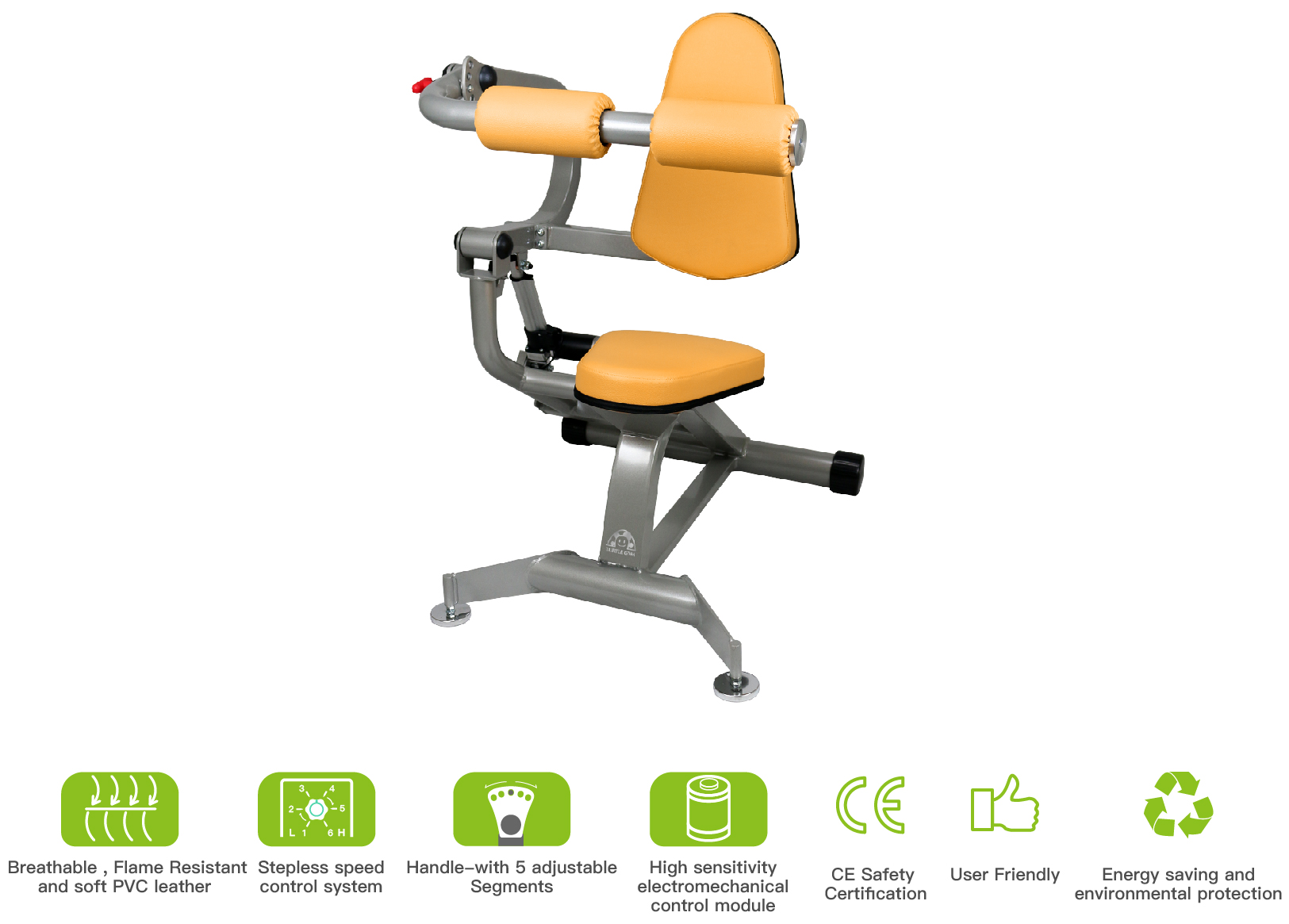 Isokinetic Abdominal Crunch / Back Training